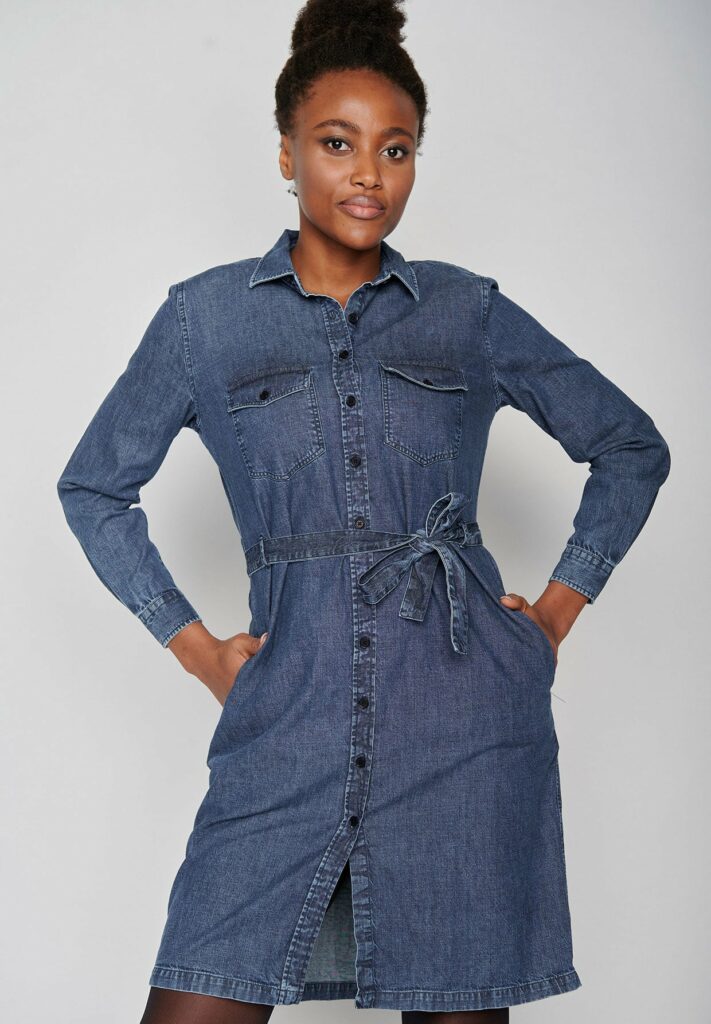 Šaty Jazz Denim - Green Butik