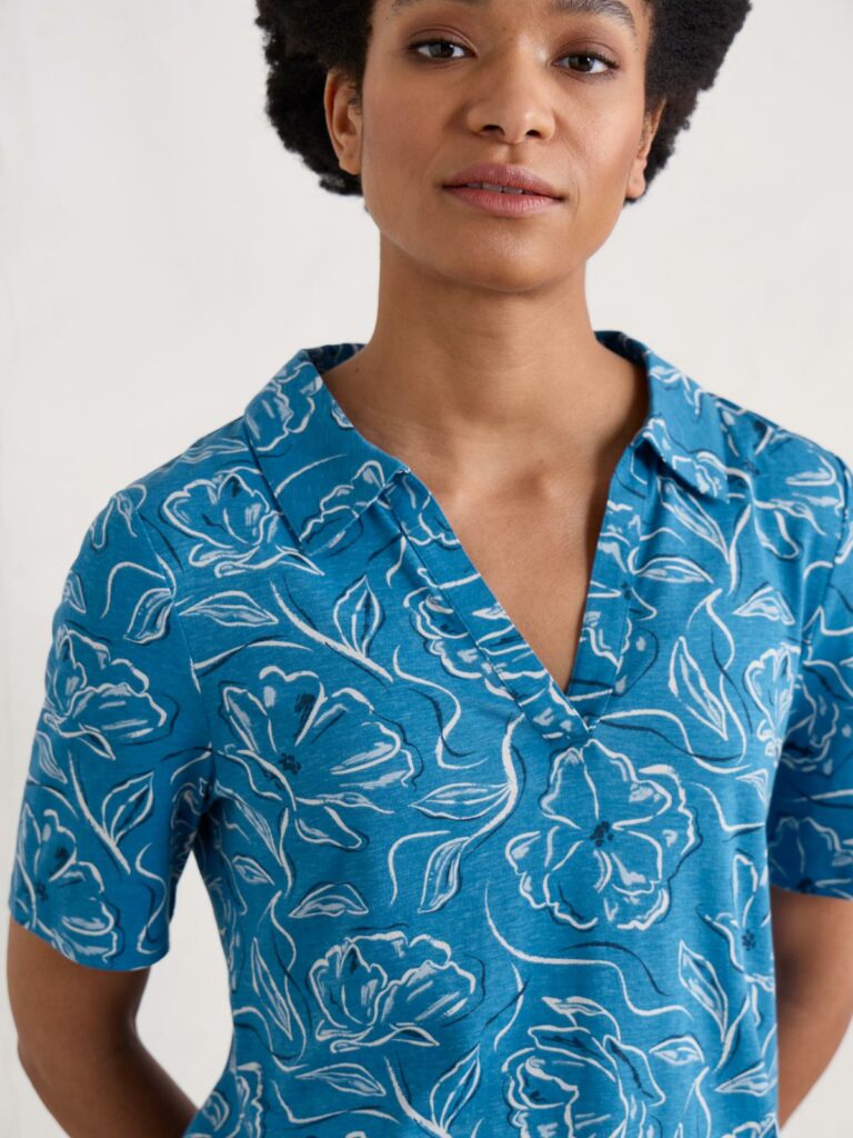 Top Misty Sky Inky - Green Butik