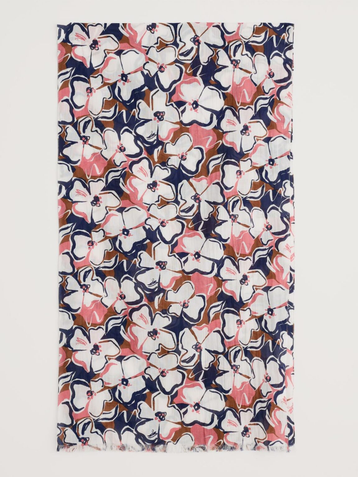 Šatka New Everyday Bloom Toffee - Green Butik