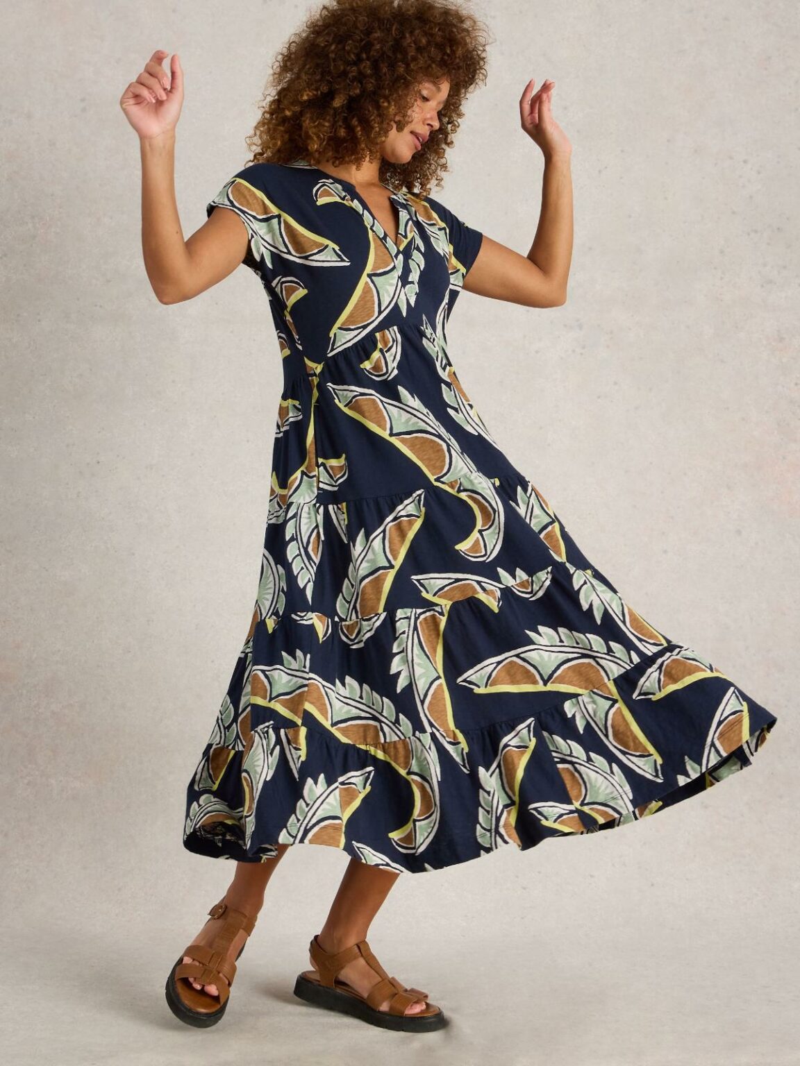 Šaty Tabitha Navy - Green Butik